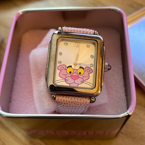 Avon | Accessories | Avon Pink Panther Watch | Poshmark